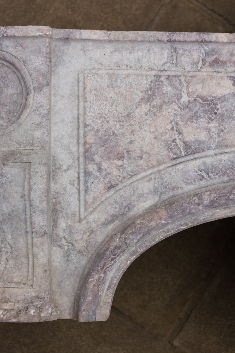 Marble Fireplace Lintel #4516 - Retrouvius
