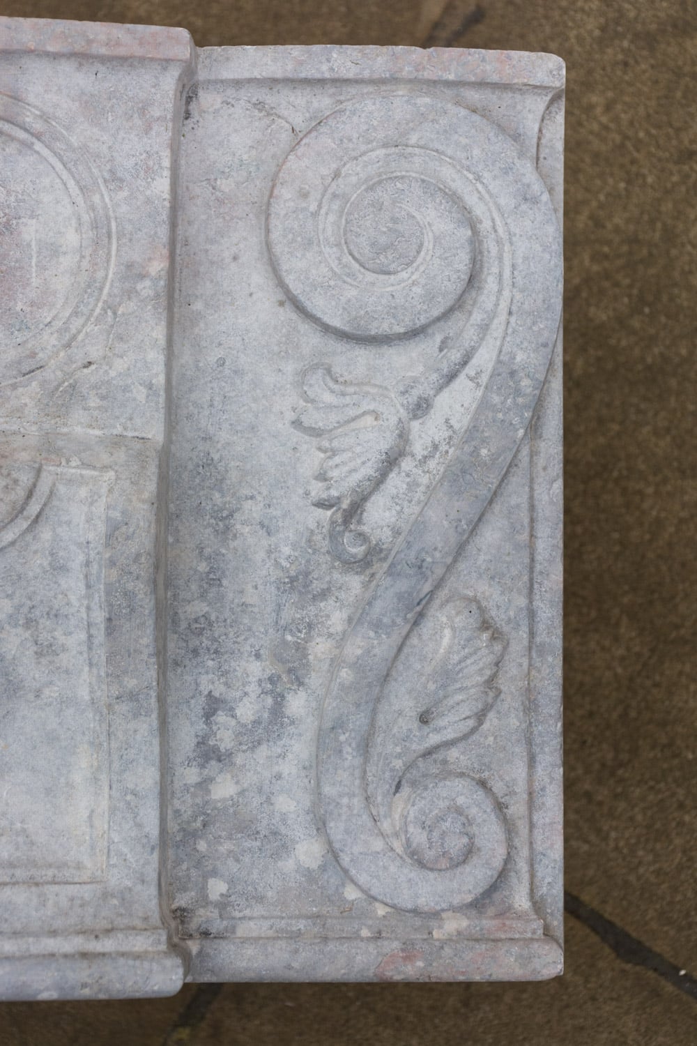 Marble Fireplace Lintel #4516 - Retrouvius