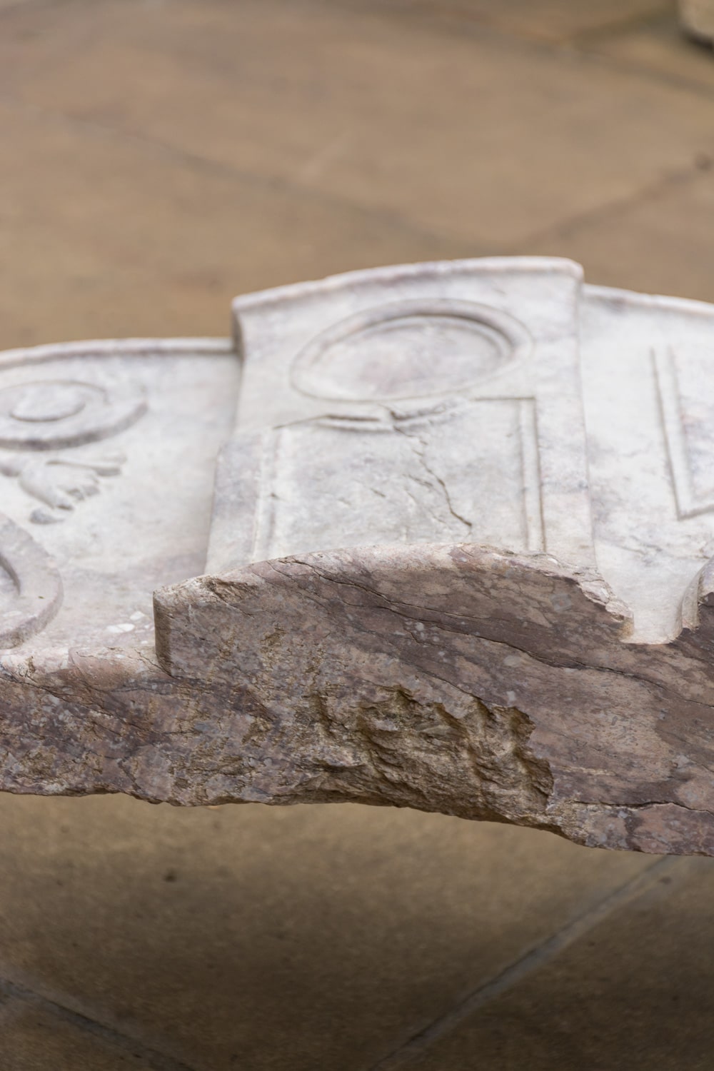 Marble Fireplace Lintel #4516 - Retrouvius