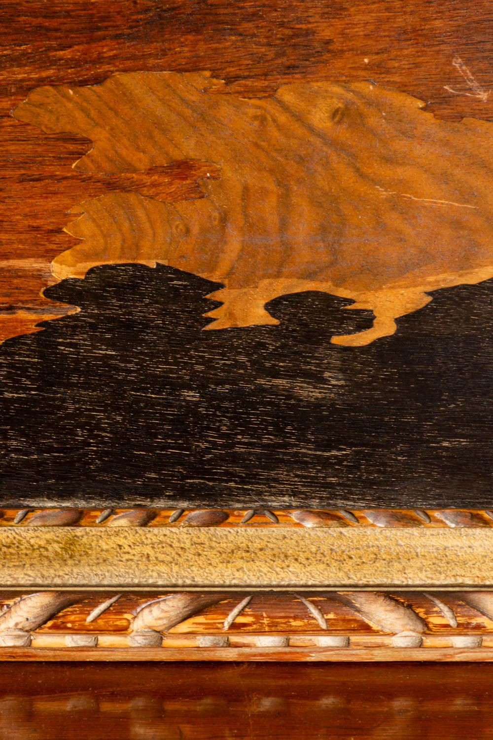 Marquetry Artwork by Rowley Gallery #9024 - Retrouvius