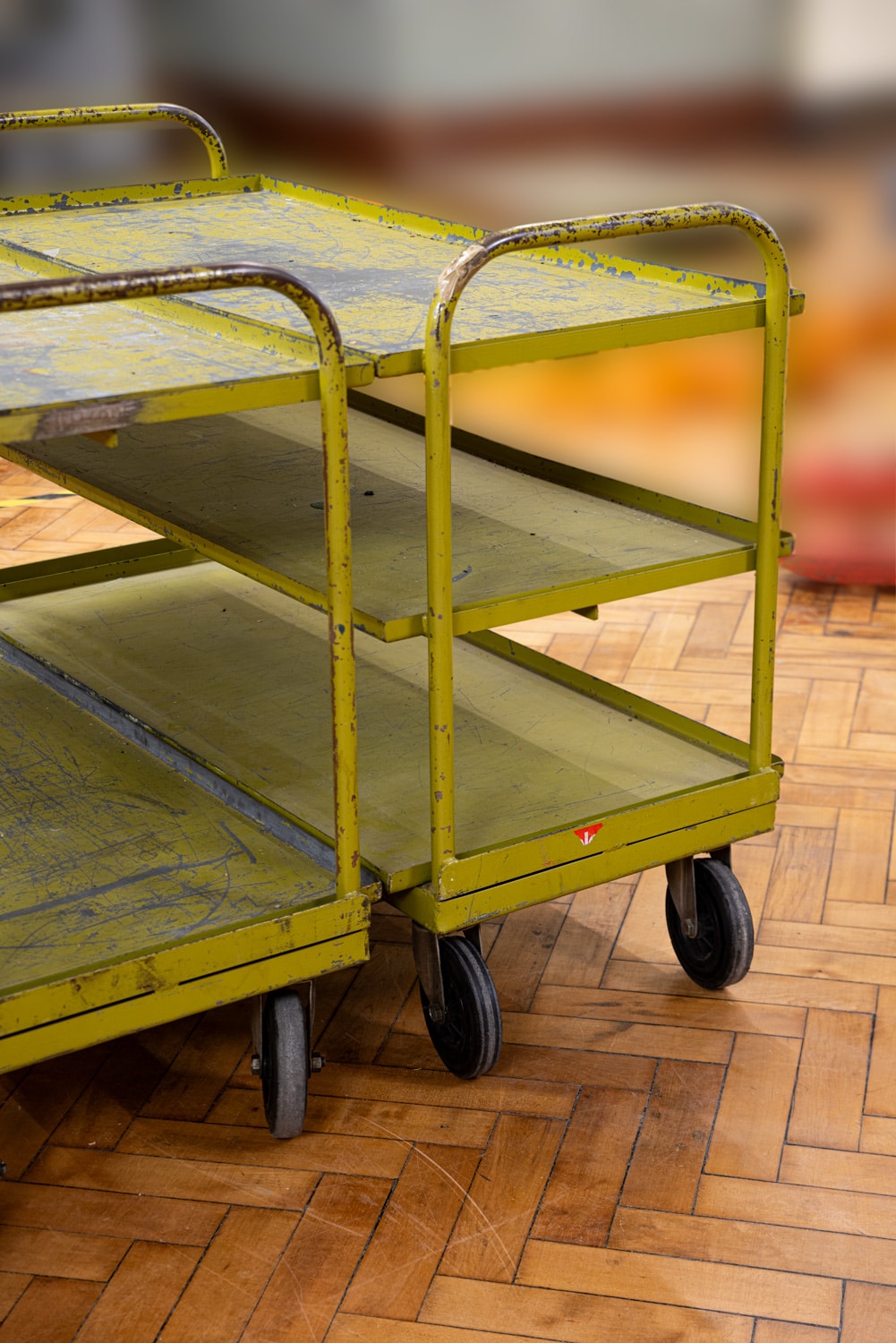 Metal Museum Trolleys #8574 - Retrouvius