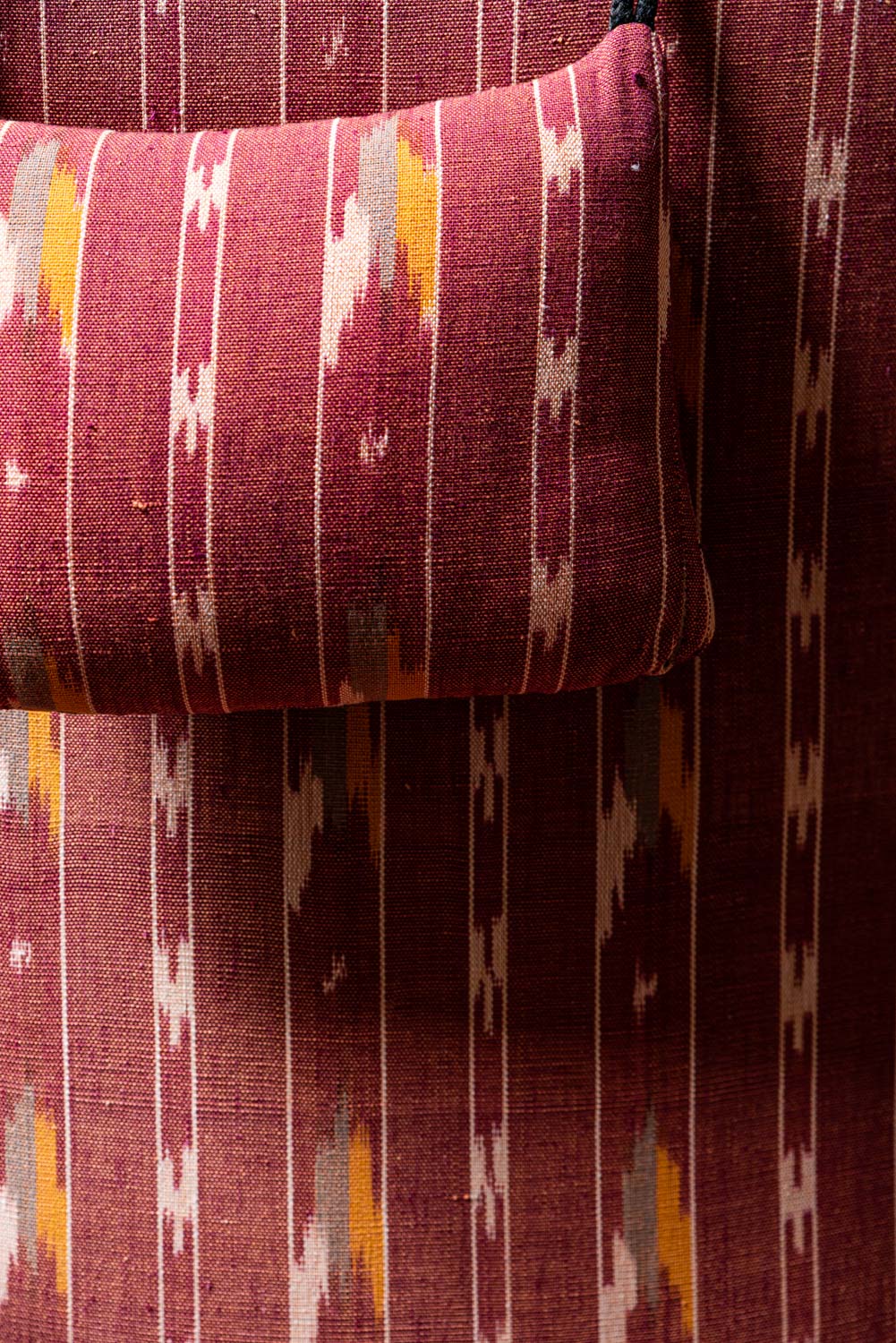 Midcentury Ikat Armchair #8653 - Retrouvius