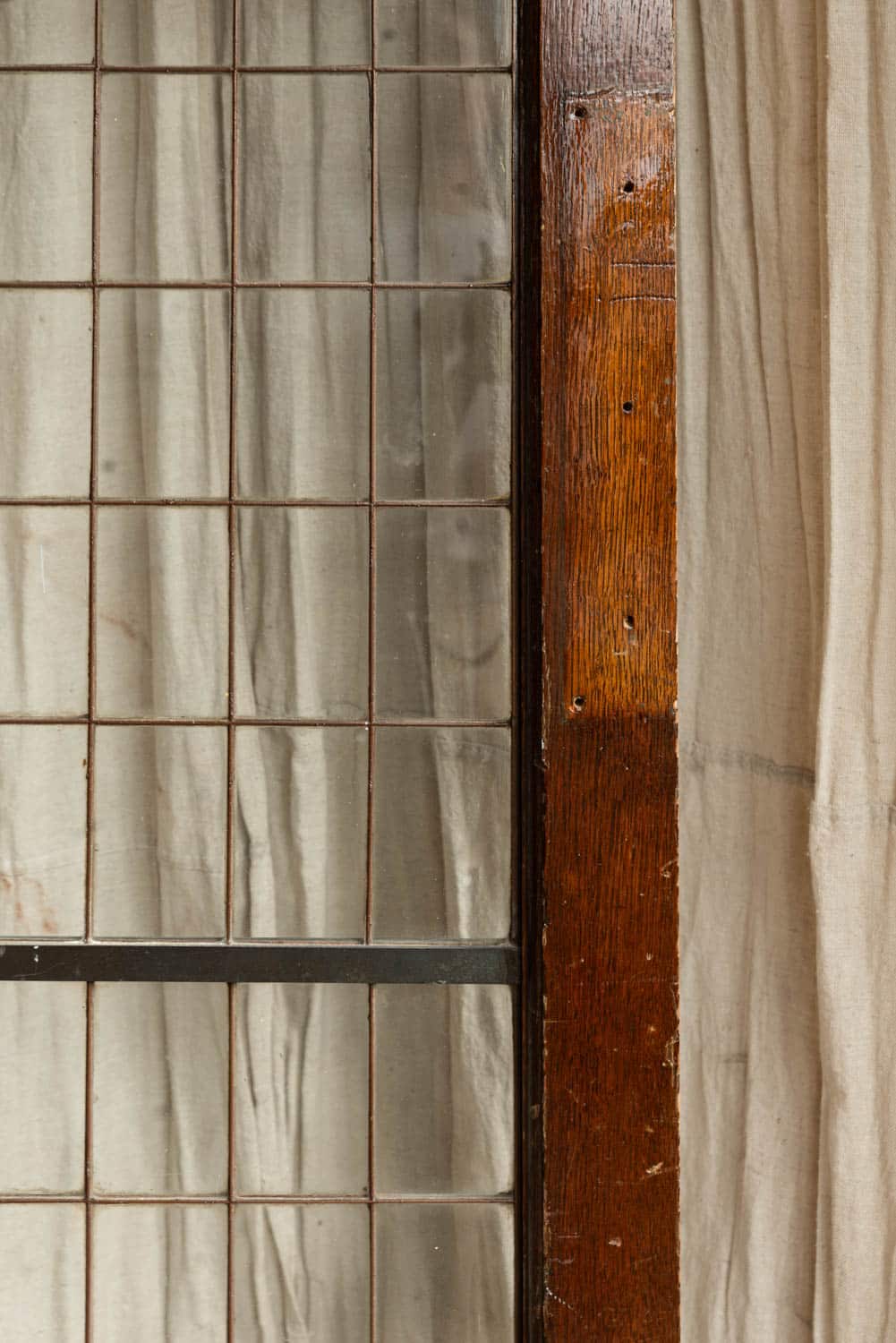 Narrow Copperlight Door #9891 - Retrouvius