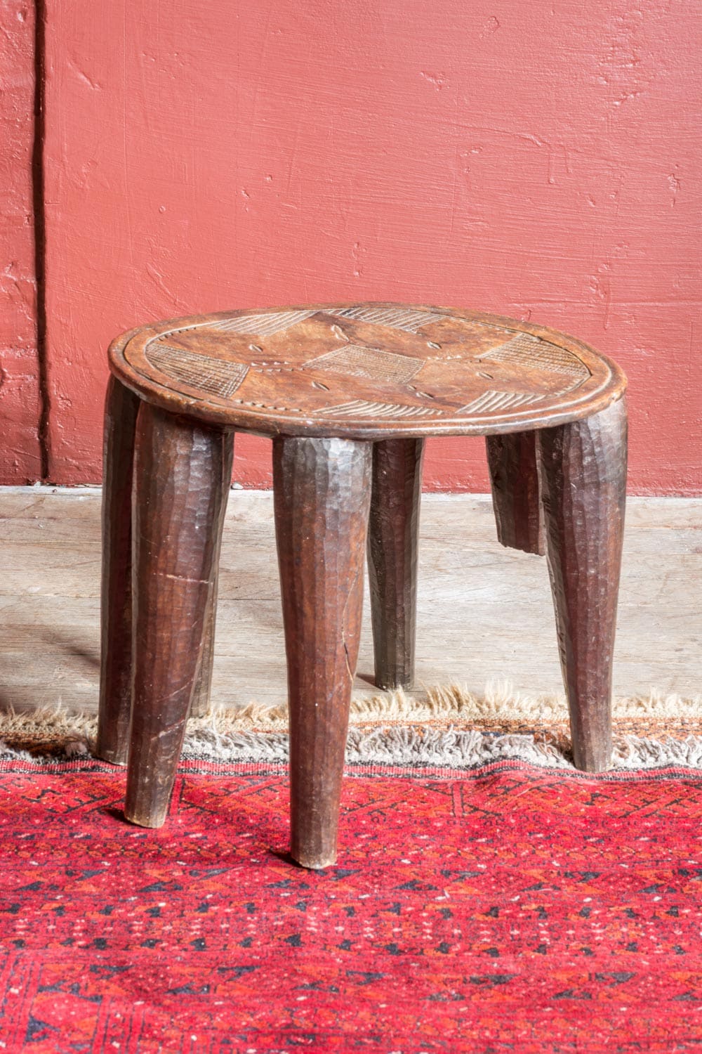 Nigerian Nupe Stool #5715 - Retrouvius