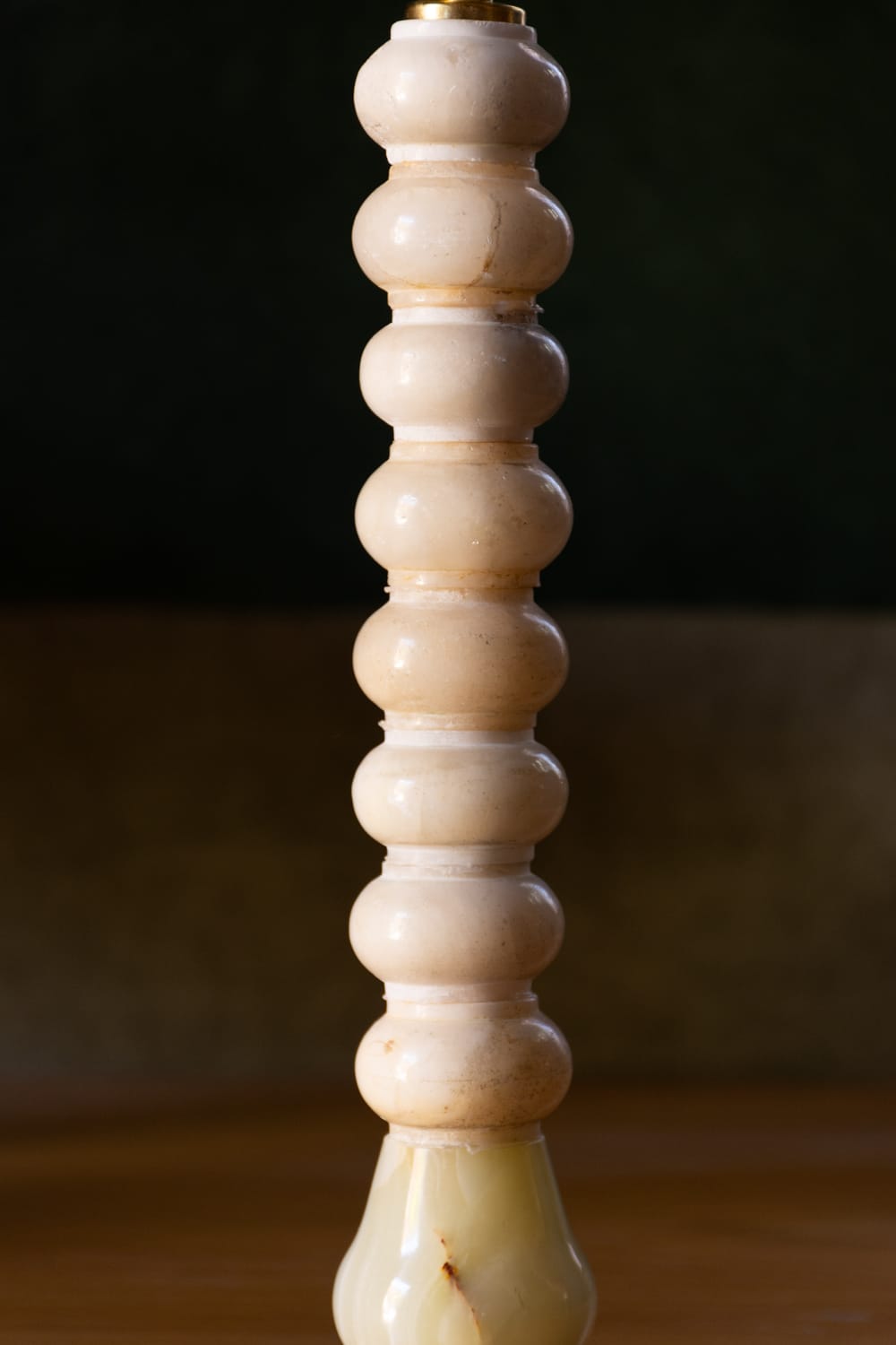 Onyx Bobbin Lamp #9218 - Retrouvius