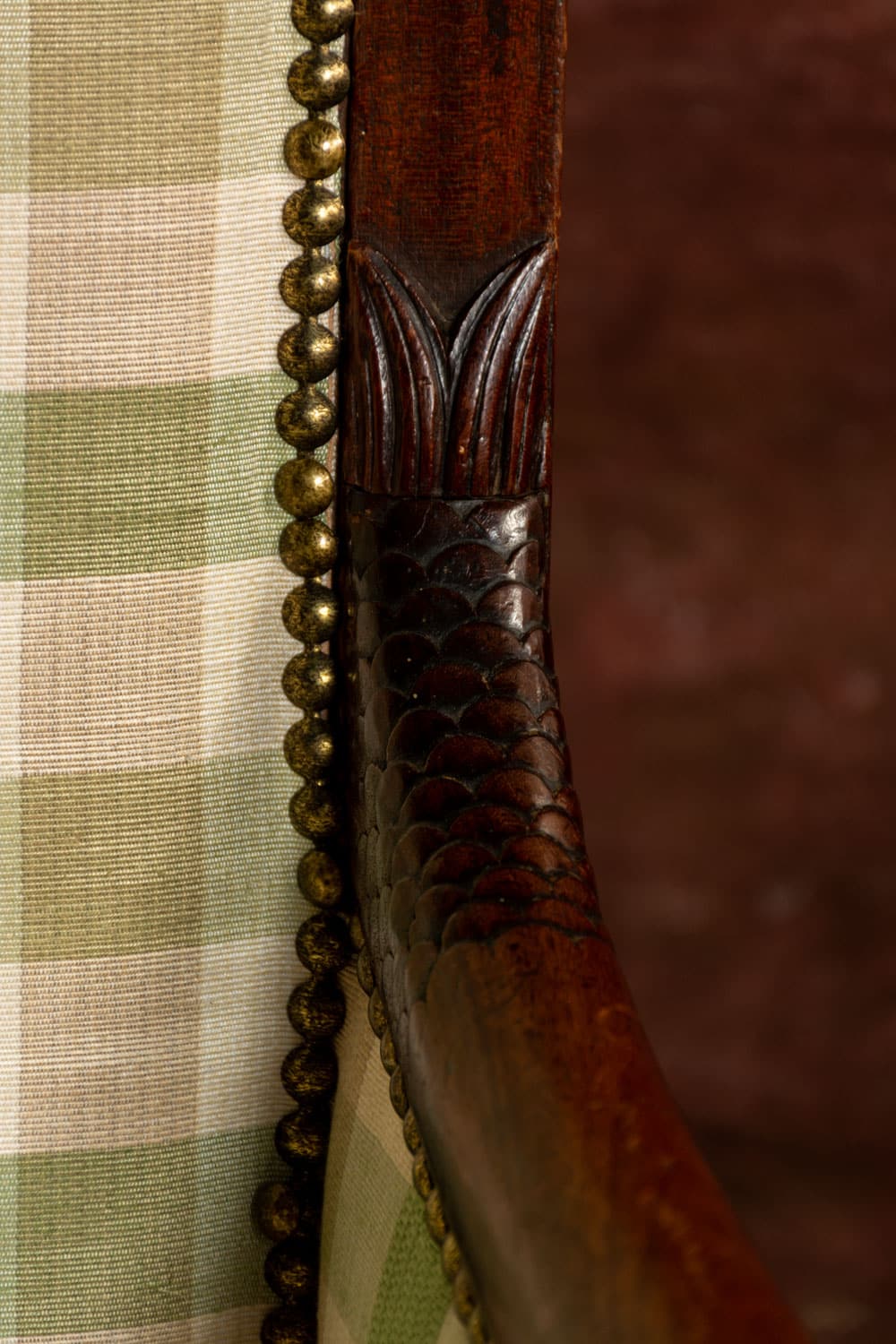 Pair Of French Dolphin Chairs #6507 - Retrouvius