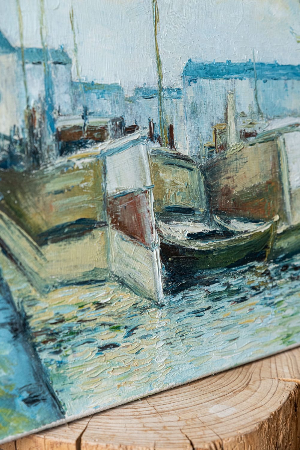 Quay And River Scenes by William Foreman #6855 - Retrouvius