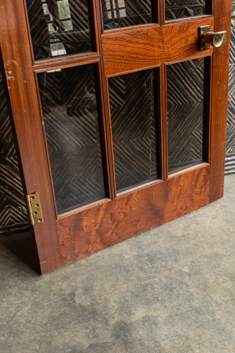 Reclaimed 1970s Hardwood Doors #8489 - Retrouvius