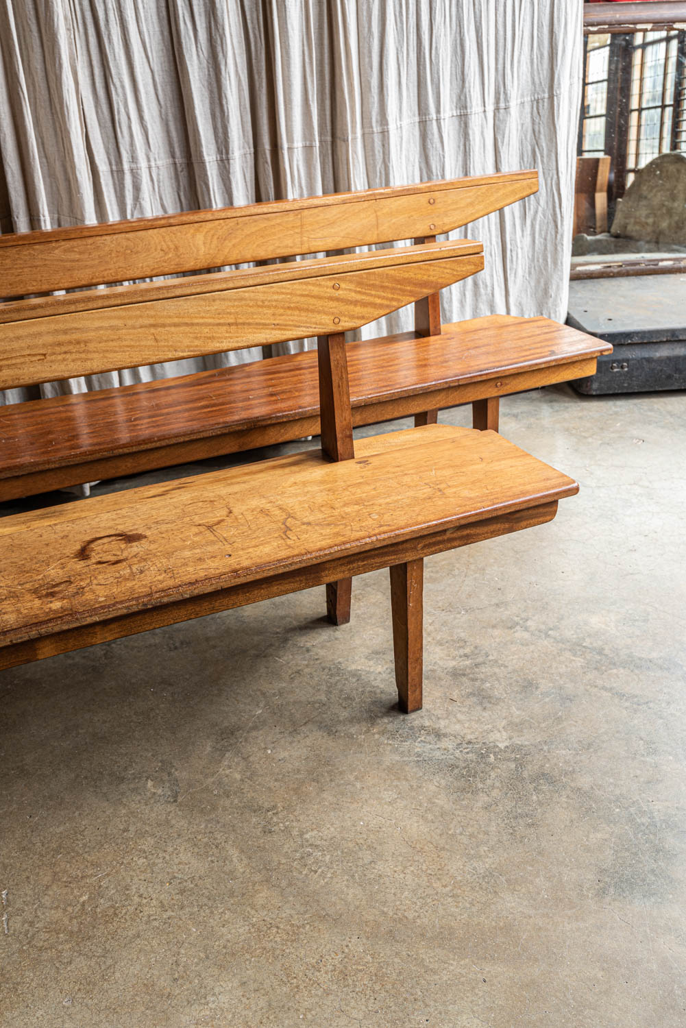 Reclaimed Church Pews #8681 - Retrouvius