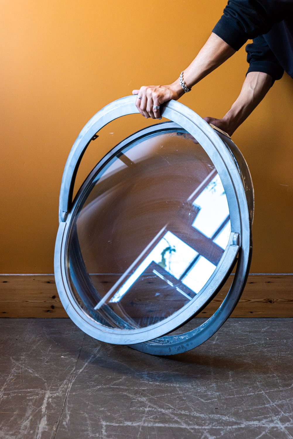 Reclaimed Circular Crittall Window #8545 - Retrouvius