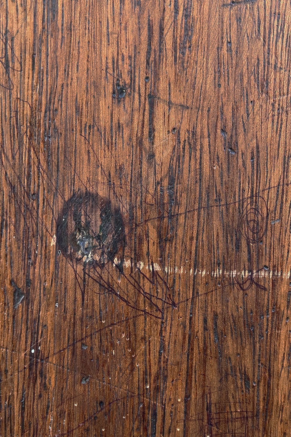 Reclaimed School Hardwood Worktop #7016 - Retrouvius