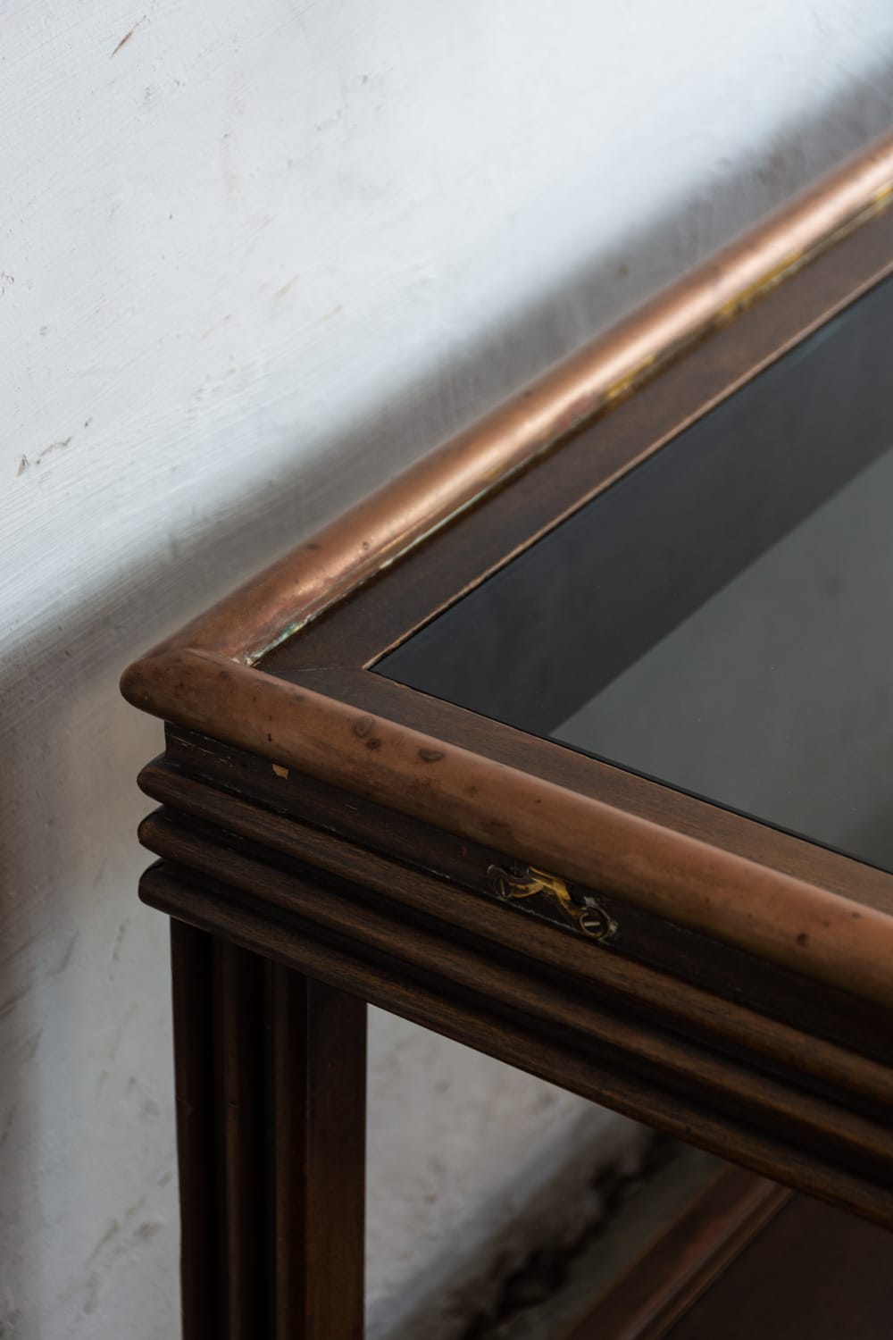 Rectangle Reeded Coffee Table #8348 - Retrouvius