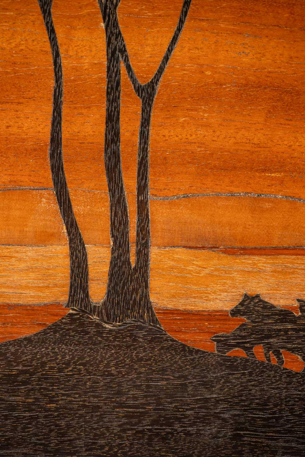 Rowley Gallery Marquetry Artwork #1055 - Retrouvius