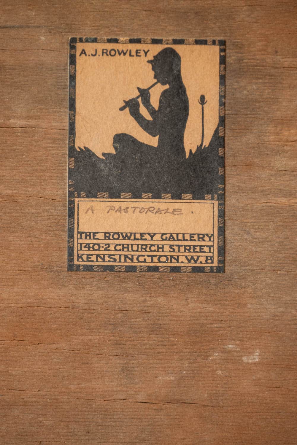 Rowley Gallery Marquetry Artwork #1055 - Retrouvius