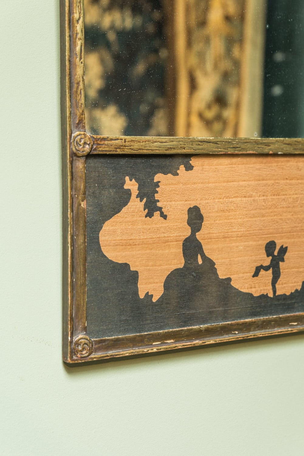 Silhouette Mirror by Rowley Gallery #8920 - Retrouvius
