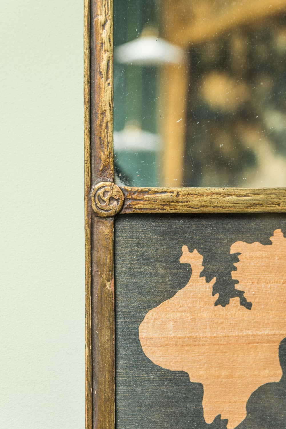 Silhouette Mirror by Rowley Gallery #8920 - Retrouvius