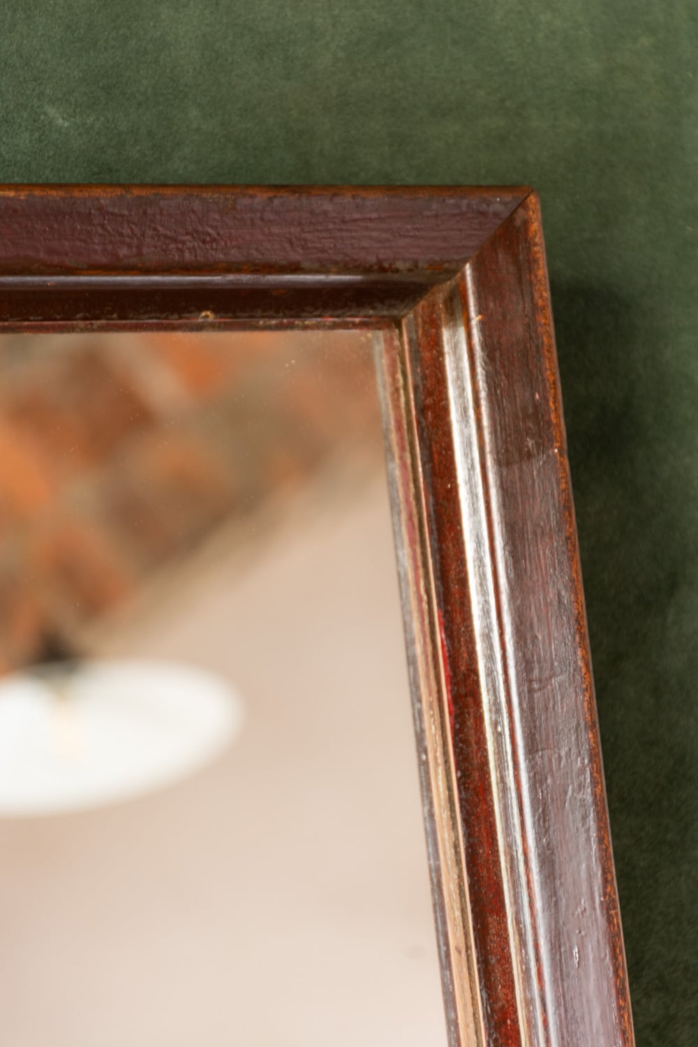 Square Reclaimed Timber Mirror #6995 - Retrouvius