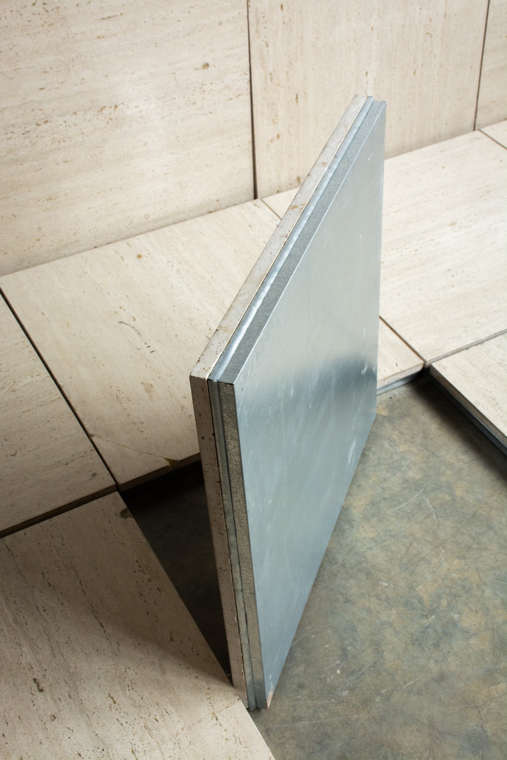 Travertine Structural Floor #6277 - Retrouvius