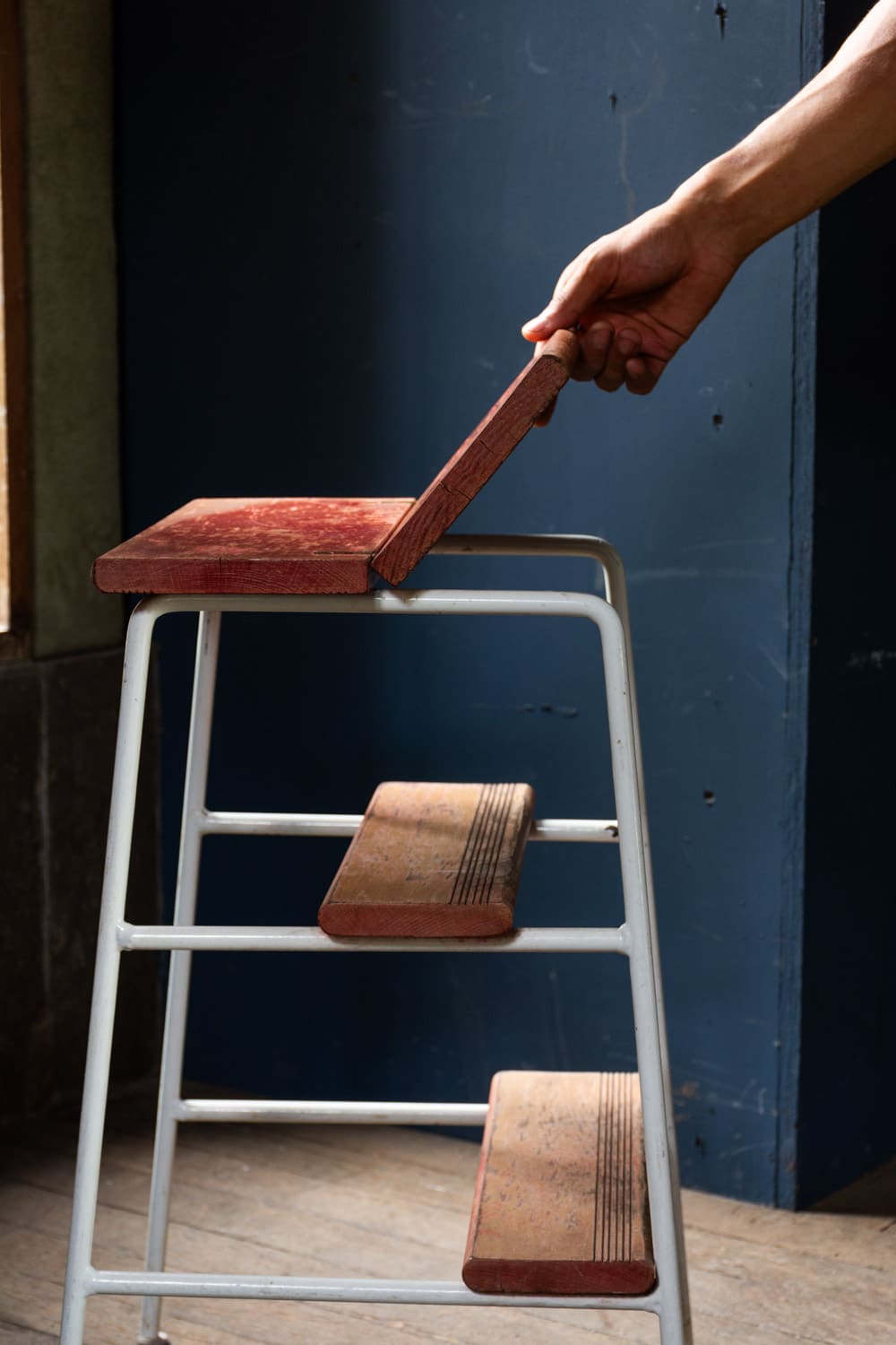 Useful kitchen step stool #9304 - Retrouvius