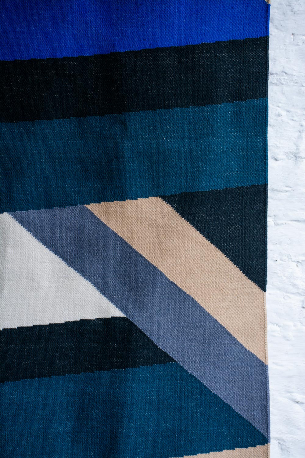 Vanderhurd Wool Dhurrie Rug #8713 - Retrouvius