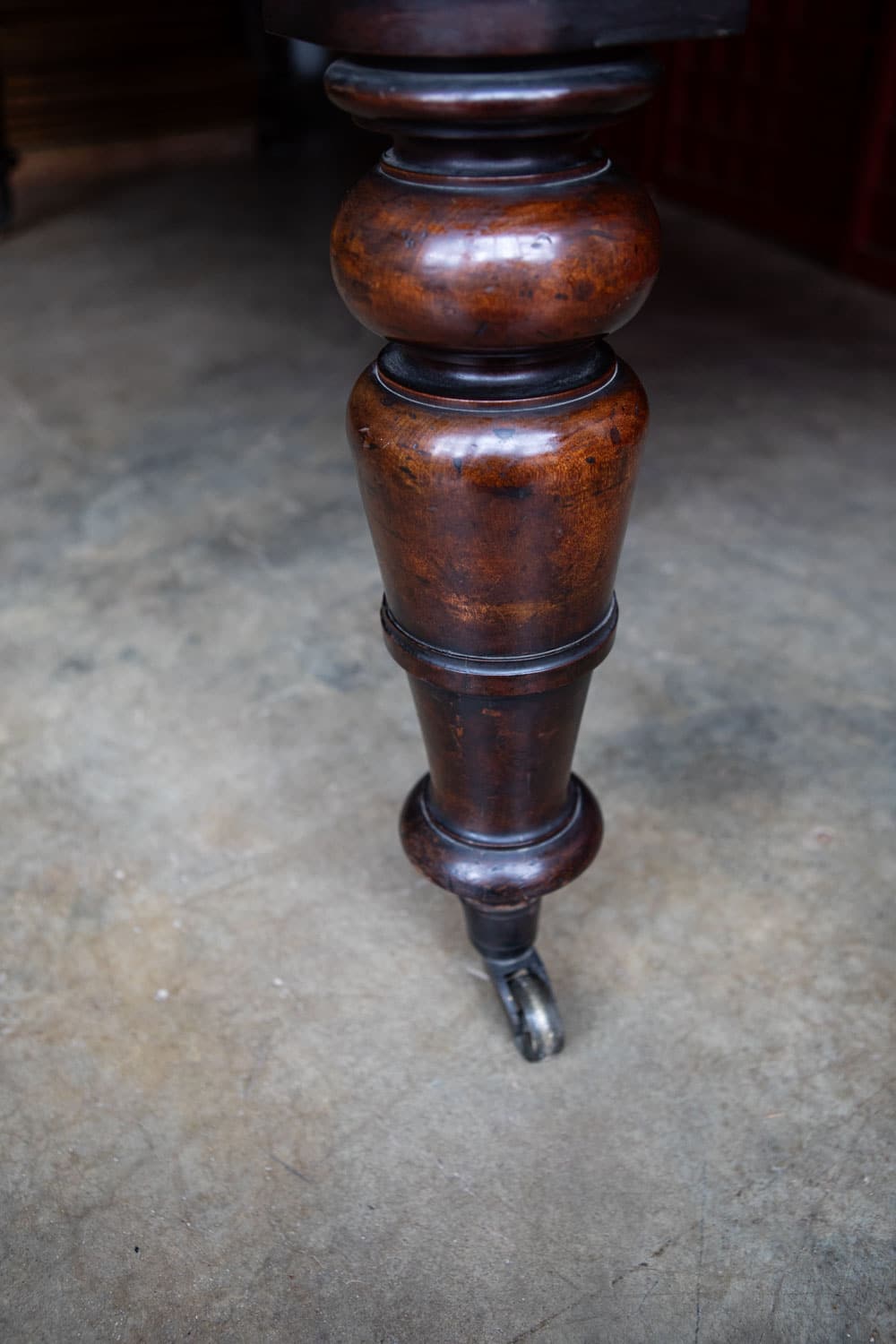 Victorian Library Table #8887 - Retrouvius