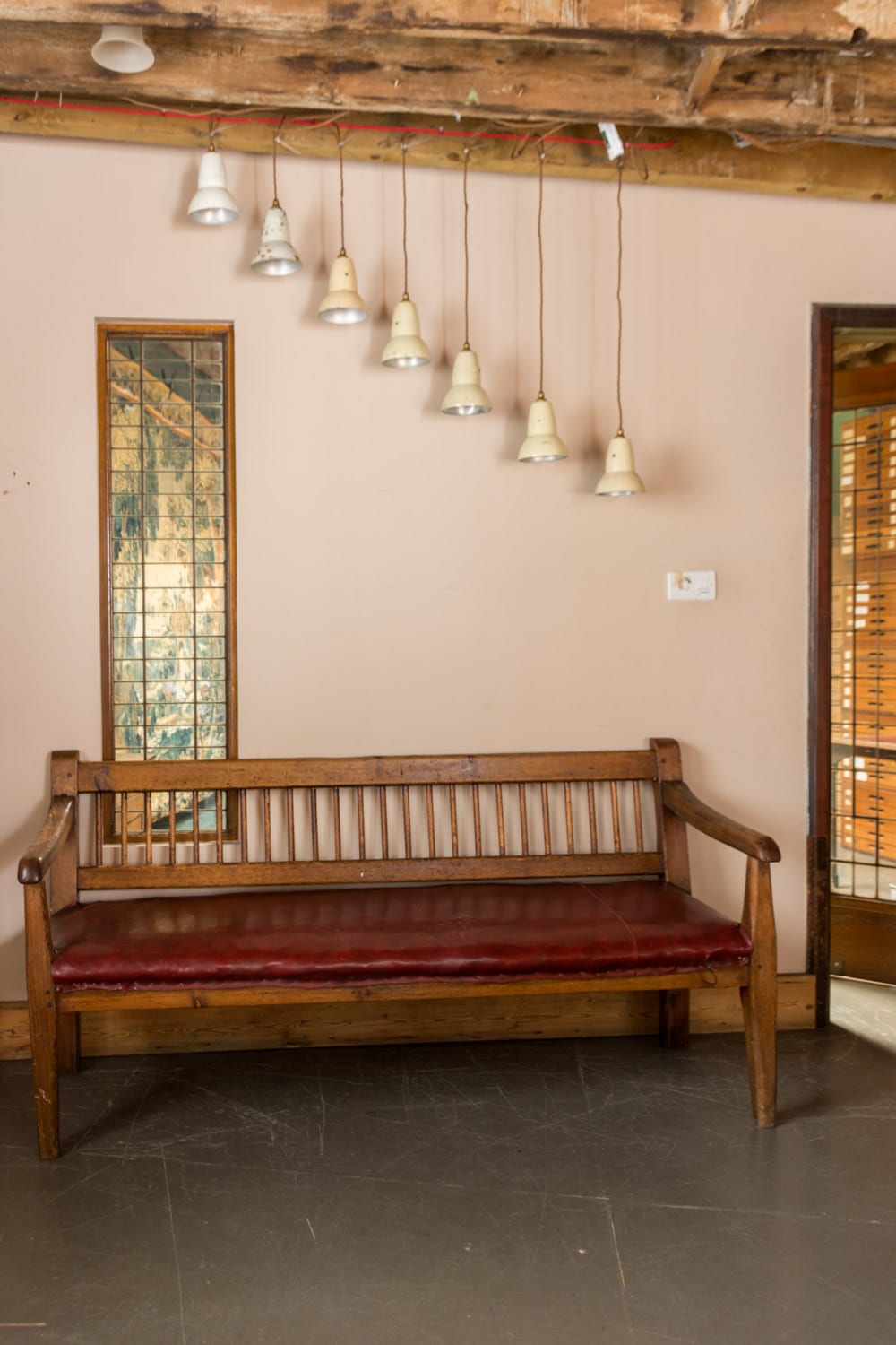 Victorian Spindle Back Bench #9572 - Retrouvius