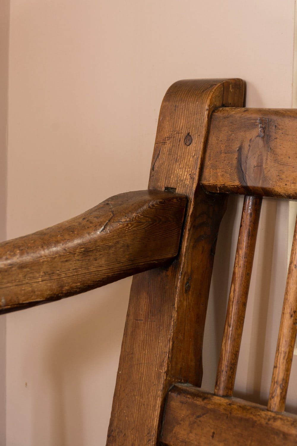 Victorian Spindle Back Bench #9572 - Retrouvius