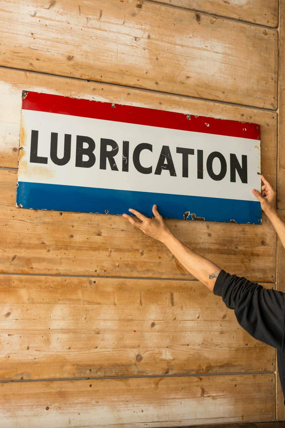 Vintage Esso ‘Lubrication’ Sign #9440 - Retrouvius