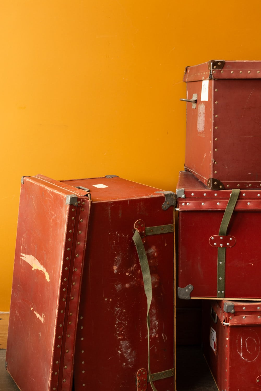 Vintage Red Trunks #9323 - Retrouvius