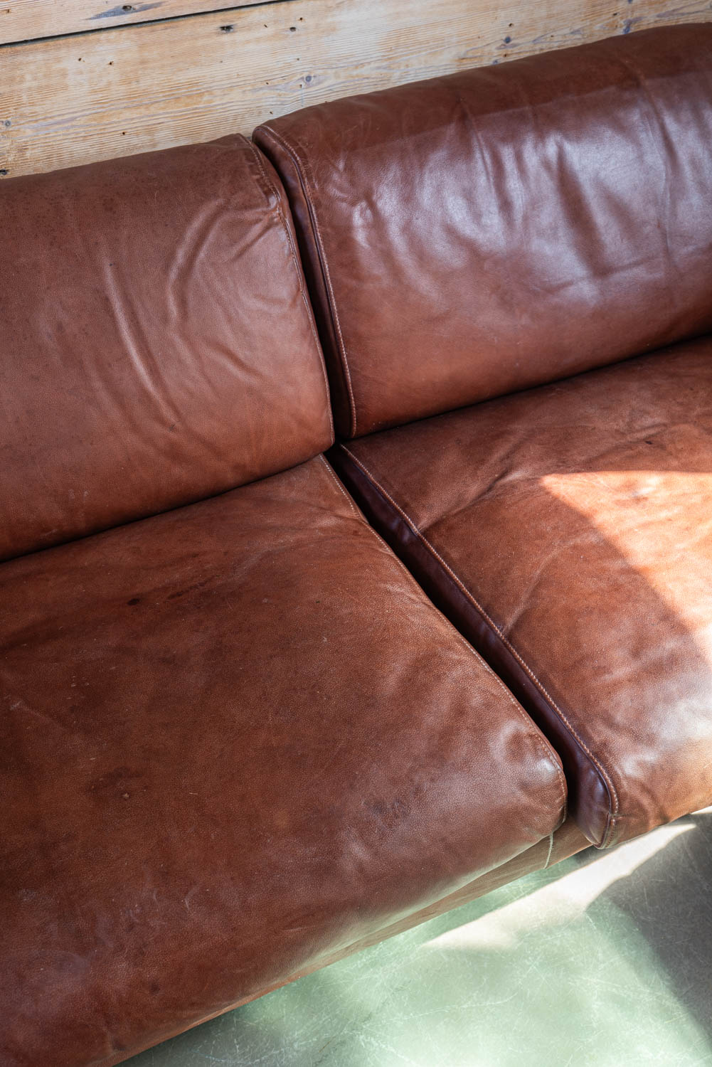 Walter Knoll Leather Sofa #9265 - Retrouvius