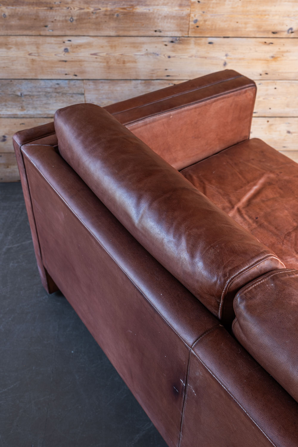 Walter Knoll Leather Sofa #9265 - Retrouvius