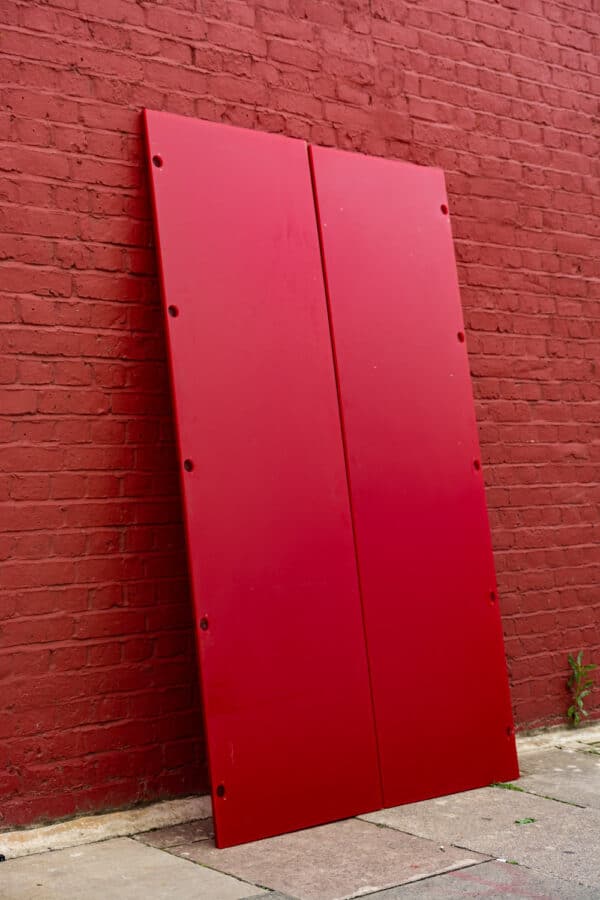 Translucent Perspex Panel Doors #6061 - Retrouvius