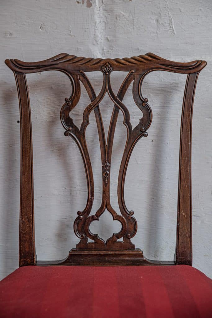 Set of Four Antique Georgian Chairs - Retrouvius