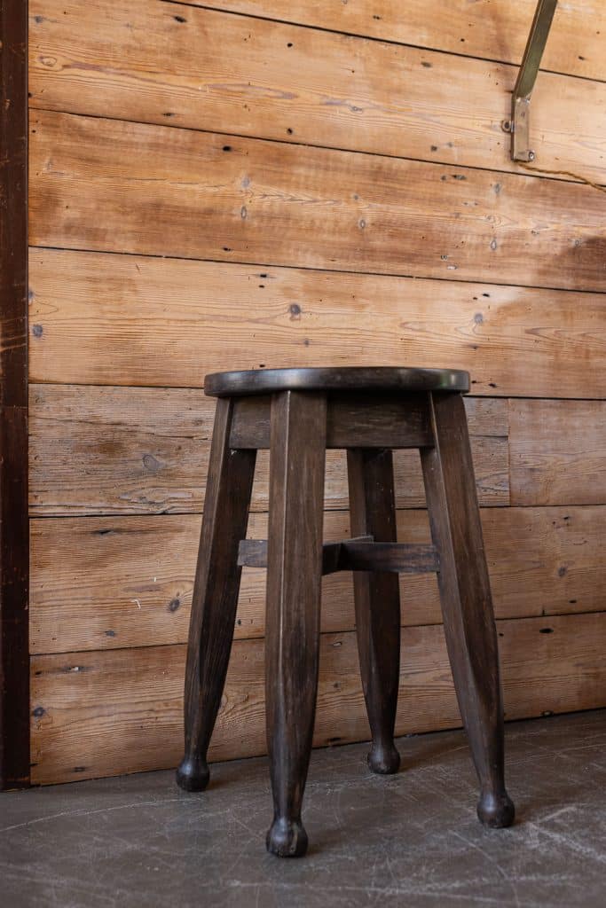 Gaskell & Chambers stool #8055 - Retrouvius