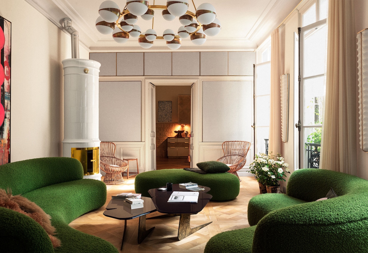 Retrouvius Design Studio’s Parisian Project in Elle Decor