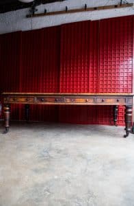 Victorian Library Table #8887 - Retrouvius