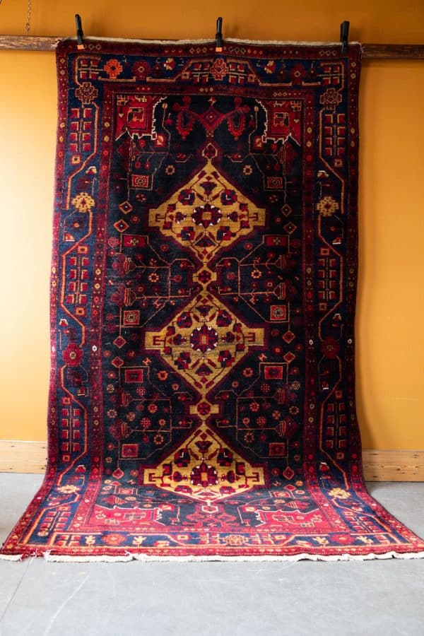 Moroccan Silk Rug #8257 - Retrouvius