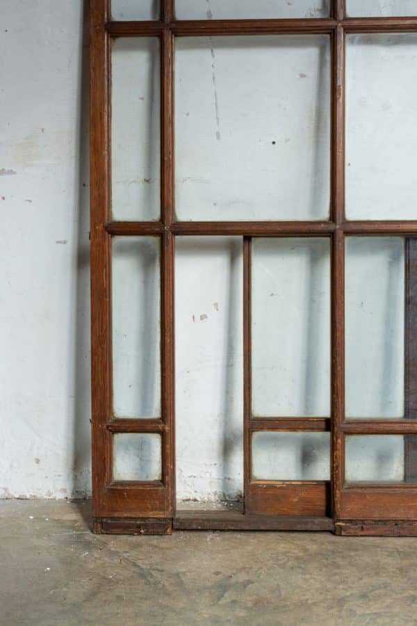Reclaimed Window With Sliding Panel #8999 - Retrouvius