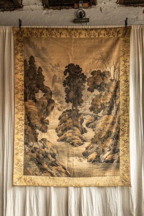 Moroccan Silk Rug #8257 - Retrouvius