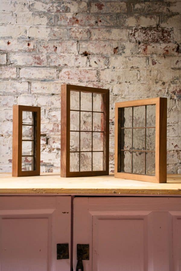 Reclaimed Window With Sliding Panel #8999 - Retrouvius